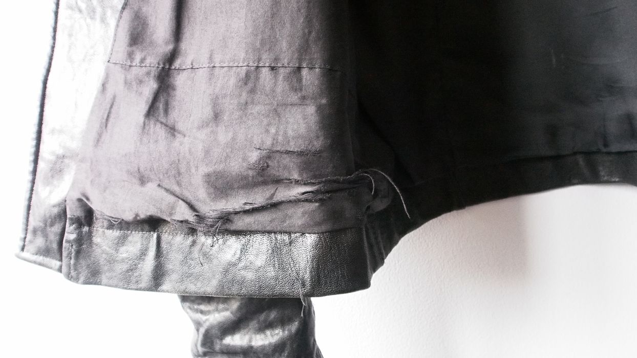 Rick Owens FW09 'Crust' Hammered Lamb Scuba/Bullet | Grailed