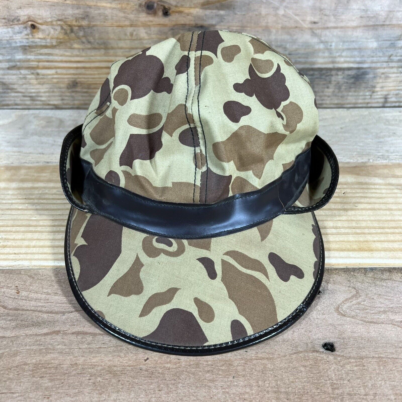 Vintage VTG 1940s Rare L.L. Bean Camouflage Hunting Flap Cap 6.5 | Grailed
