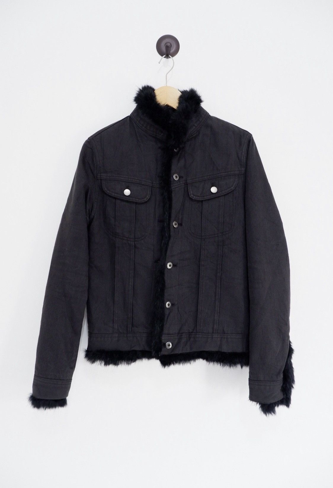 Wjk WJK Fur Lined Denim Jacket | Grailed