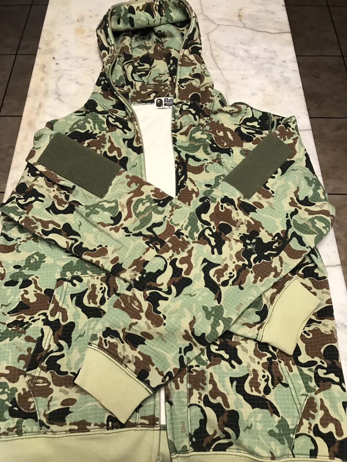 Bape RARE Bape Ghost Camo Jacket | Grailed