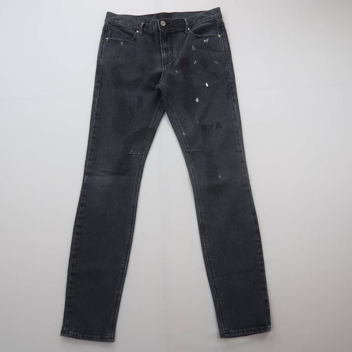 Rta RtA Mens Bryant Paint Splatter Skinny Jeans | Grailed