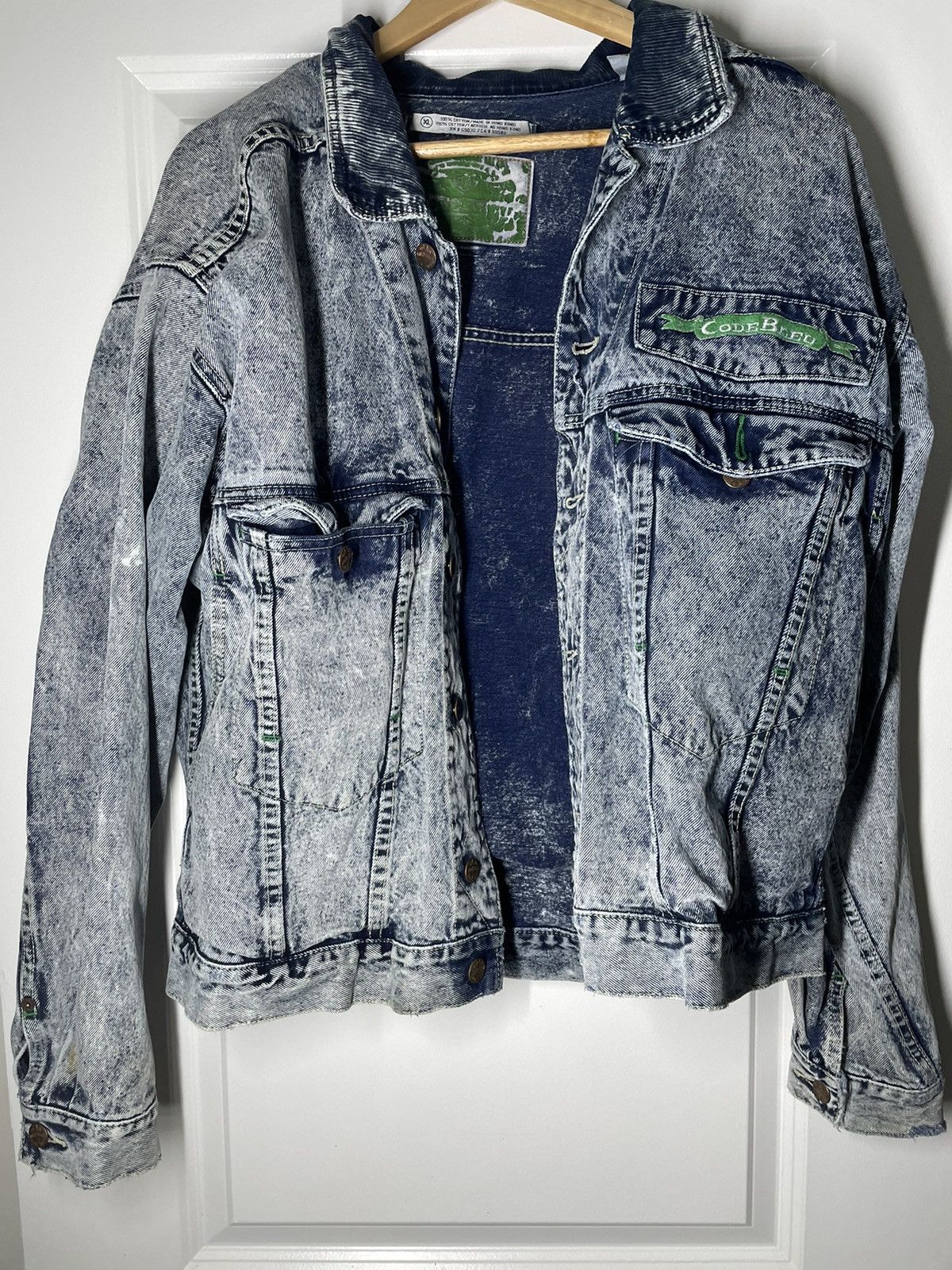 Vintage Code Bleu Denim Jacket | Grailed