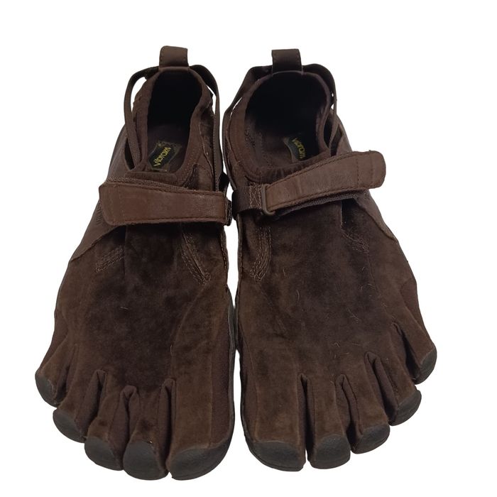 Vibram Vibram M241 FiveFingers KSO Trek Kangaroo Leather Brown | Grailed
