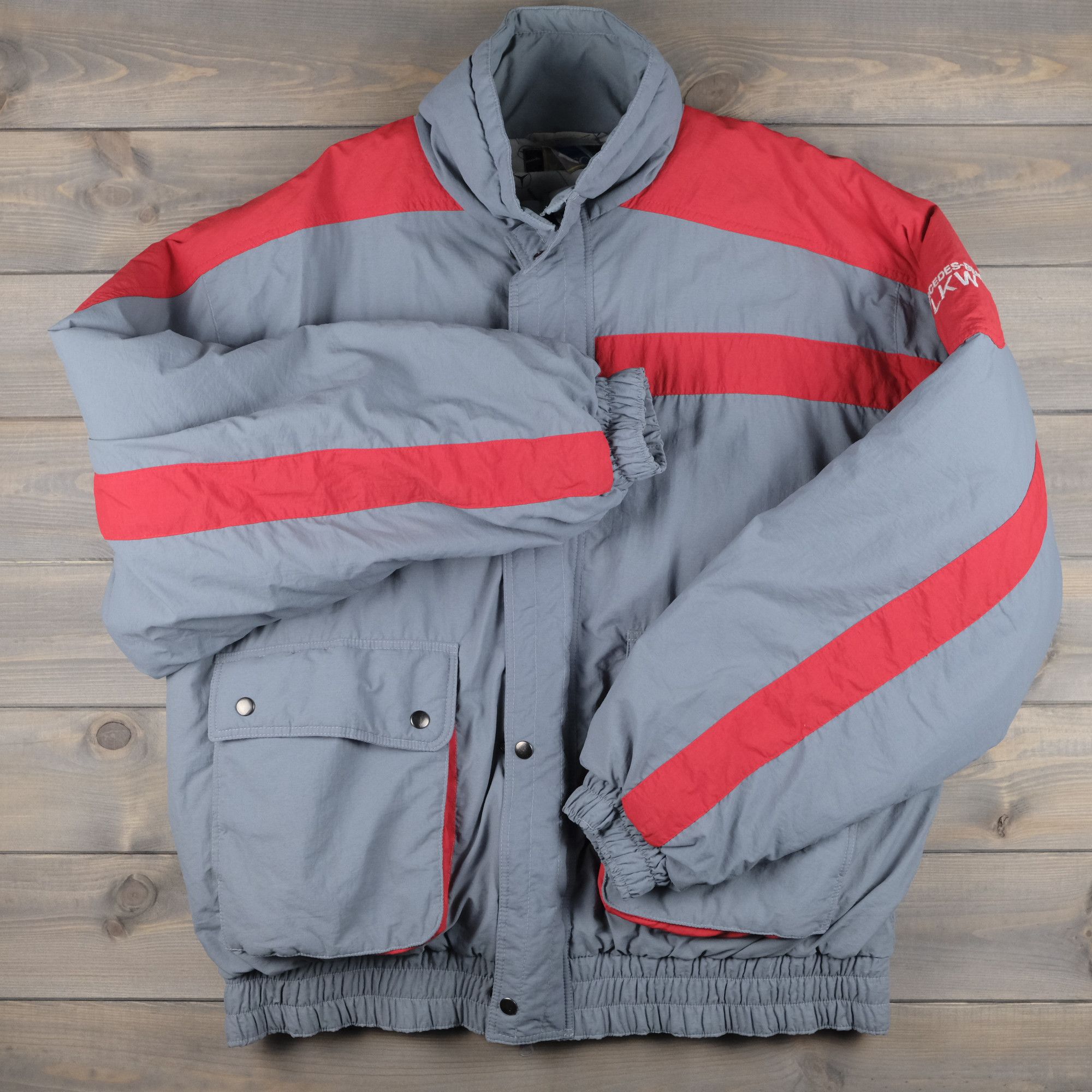 Mercedes-Benz × Very Rare × Vintage Mercedes Benz vintage bomber jacket ...