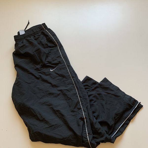 Nike Vintage Y2K Nike embroidered track pants black XL | Grailed Nike Vintage Y2K Nike embroidered track pants black XL | Grailed
