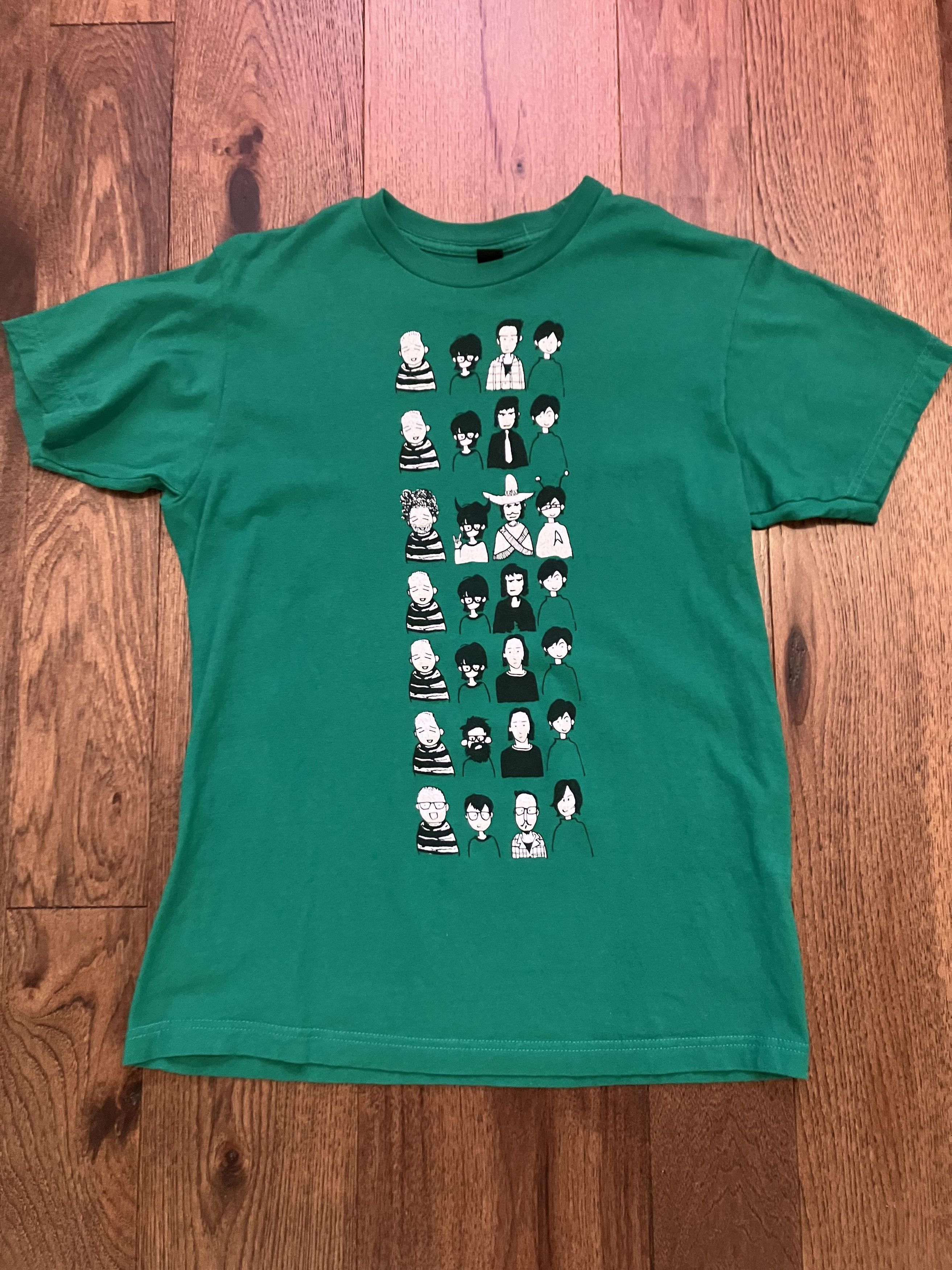 Band Tees × Vintage Weezer Fan Club Exclusive Green T-Shirt | Grailed