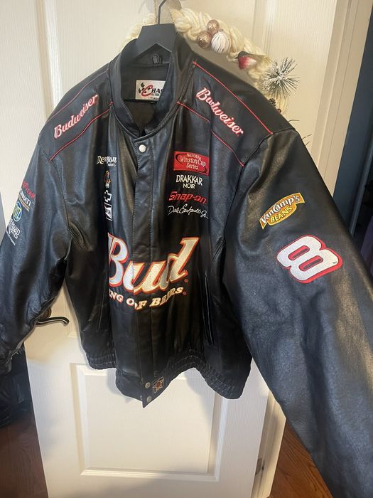 NASCAR Dale Earnhardt Jr Leather Jacket | Grailed