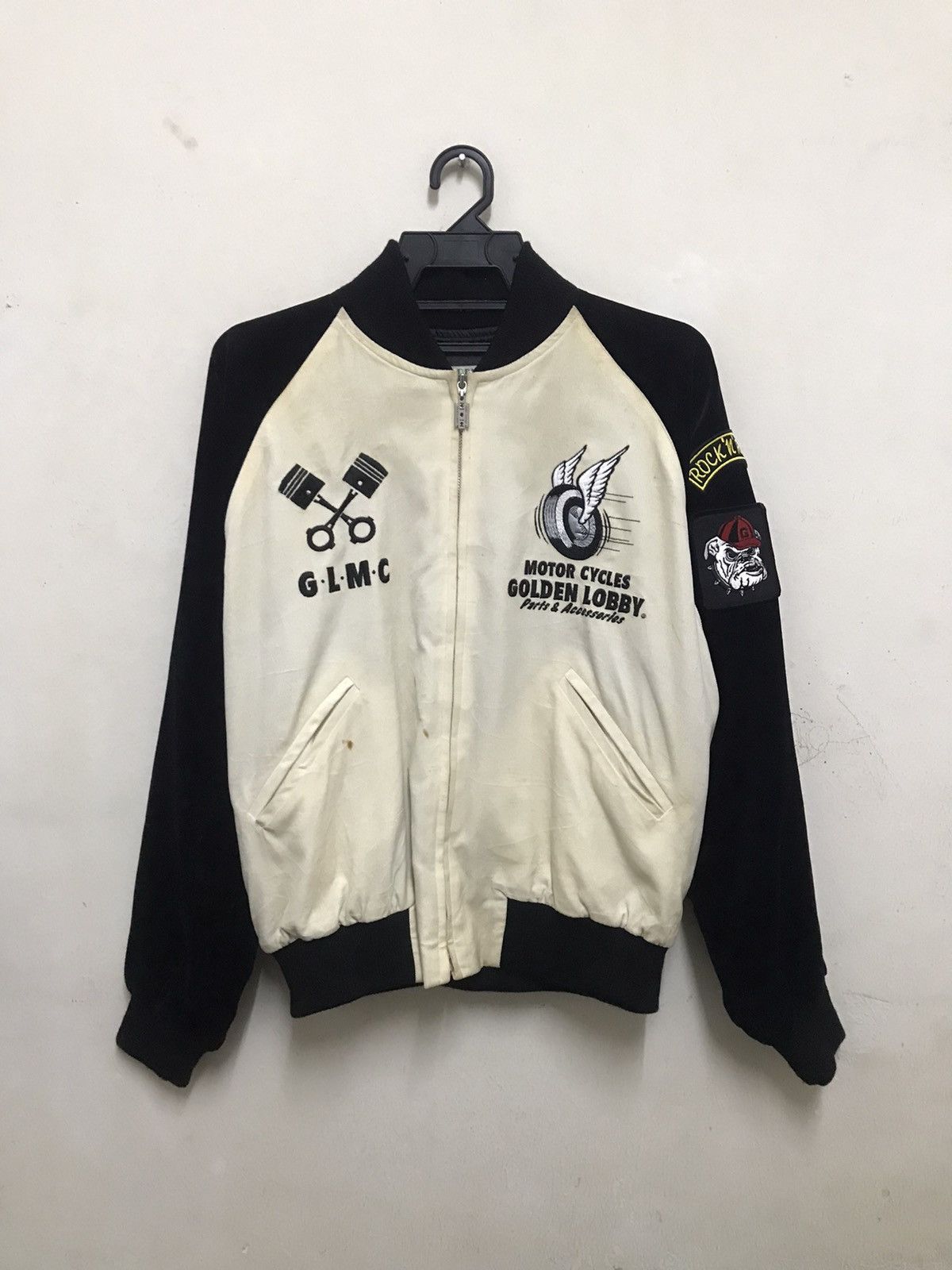 Vintage Vintage Golden Lobby RARE Design bomber | Grailed