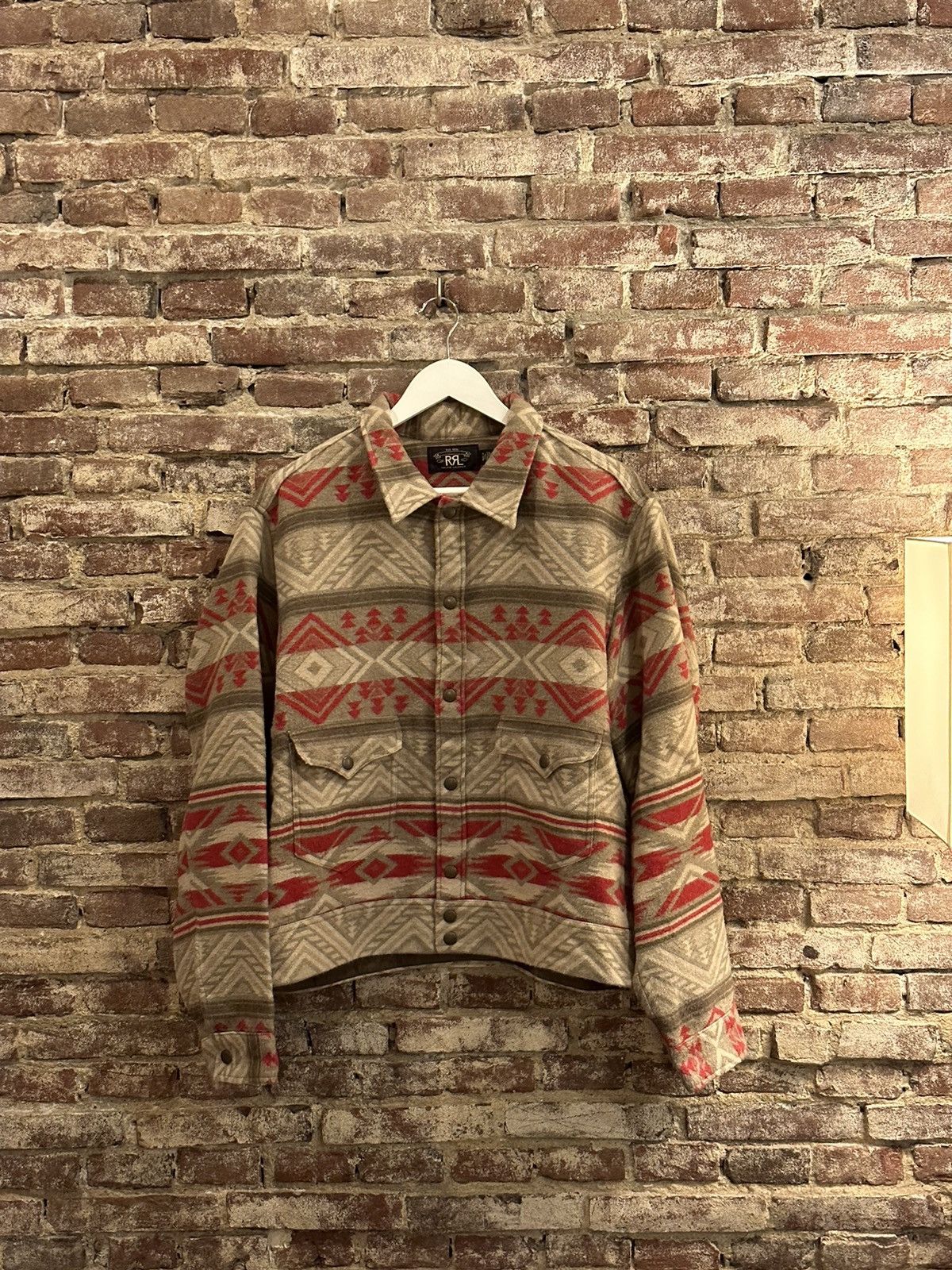 RRL Ralph Lauren RRL Jacquard knit overshirt | Grailed