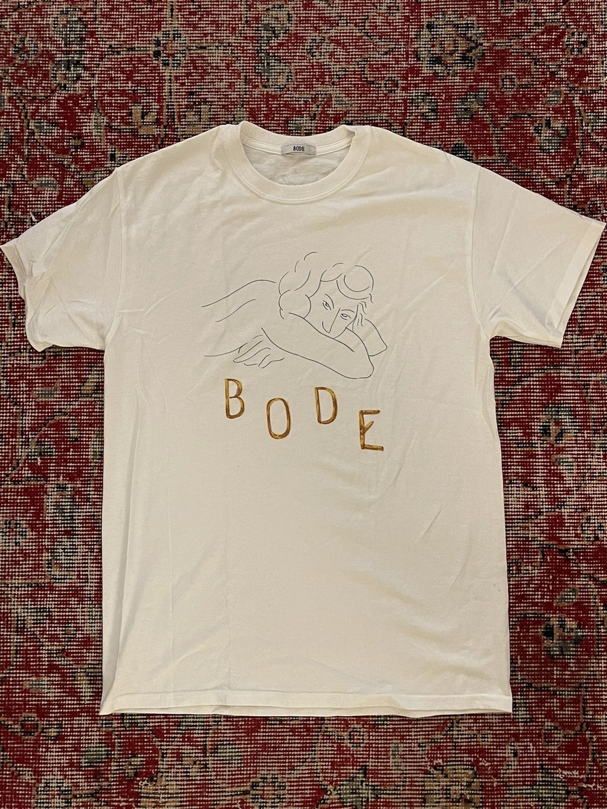 Bode Beautiful BODE Hand Drawn T Shirt New | Grailed