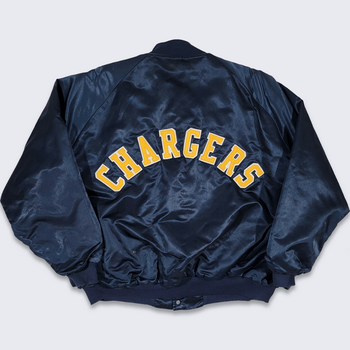 Vintage San Diego Chargers Vintage 80s Chalk Line Satin Jacket | Grailed