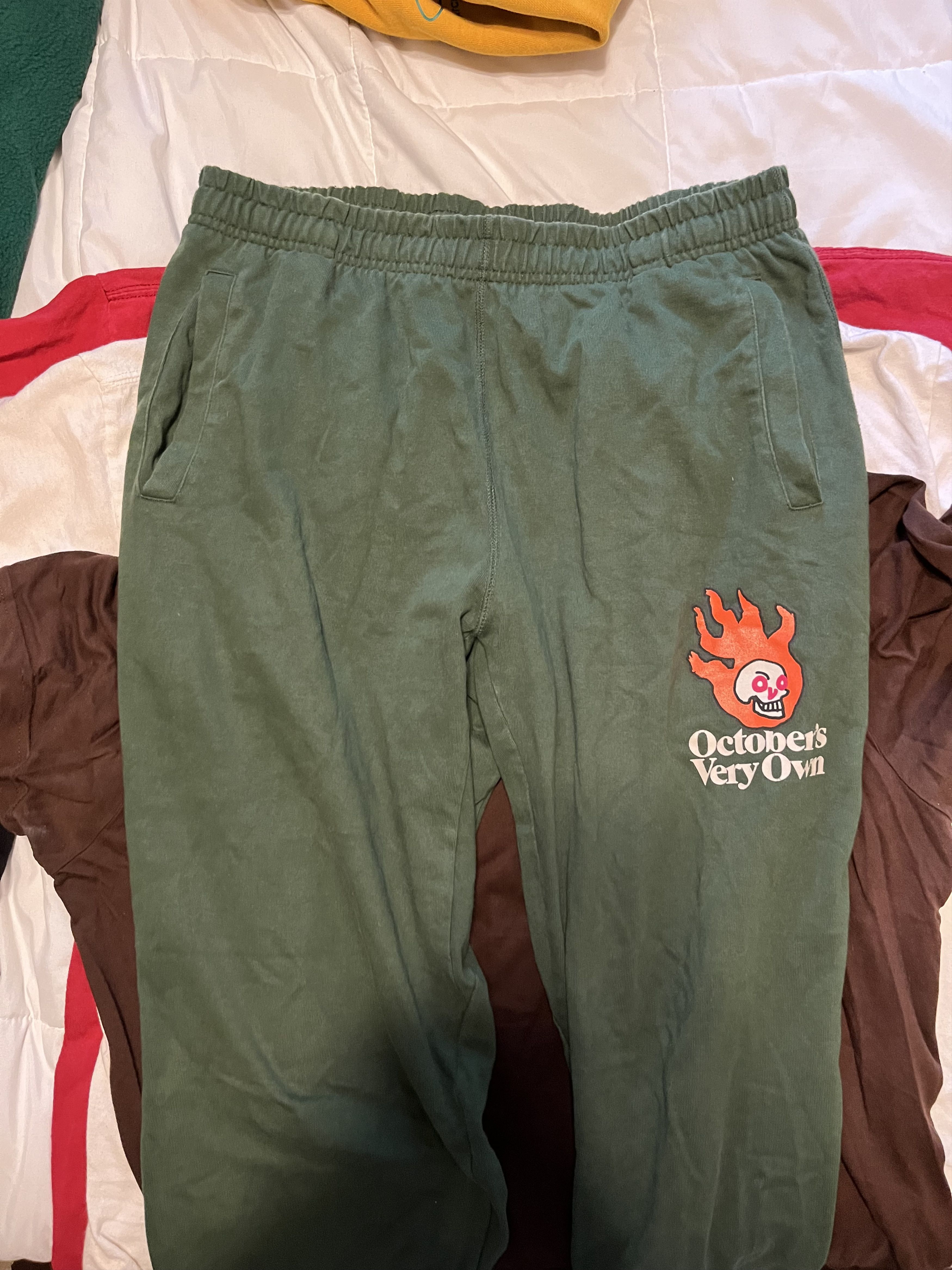Octobers Very Own OVO Skull sweatpants | Grailed