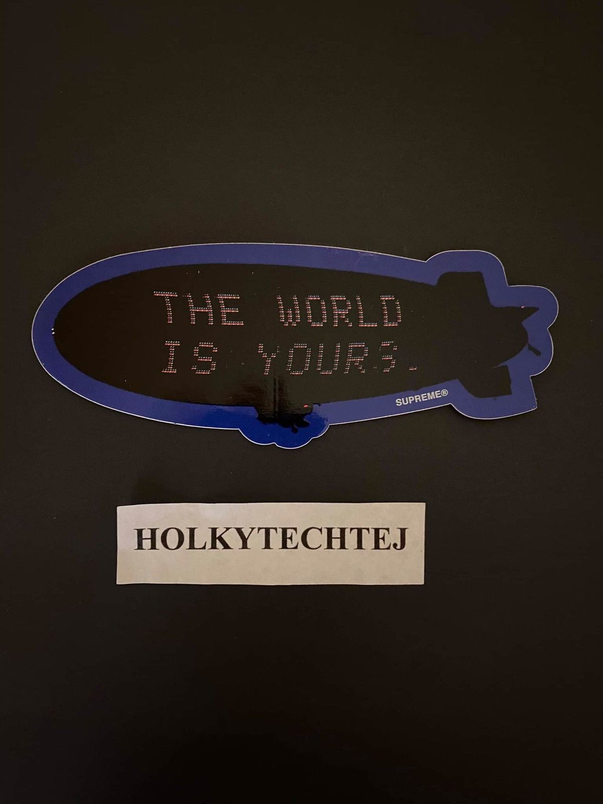 Supreme Supreme Scarface Blimp Sticker | Grailed