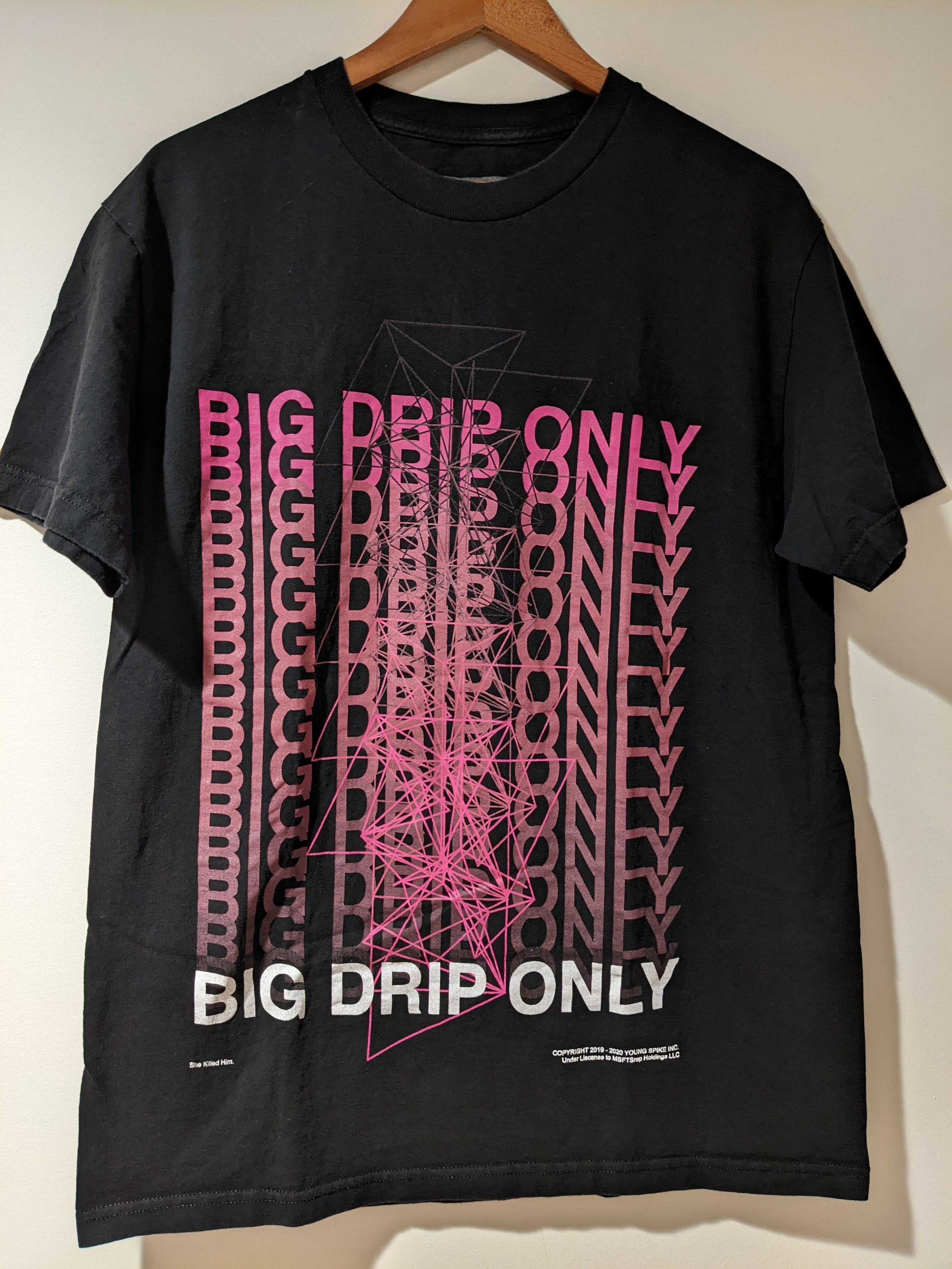 Msftsrep Jaden Smith MSFTSreps Big Drip Only Hip Hop Rap T-Shirt | Grailed