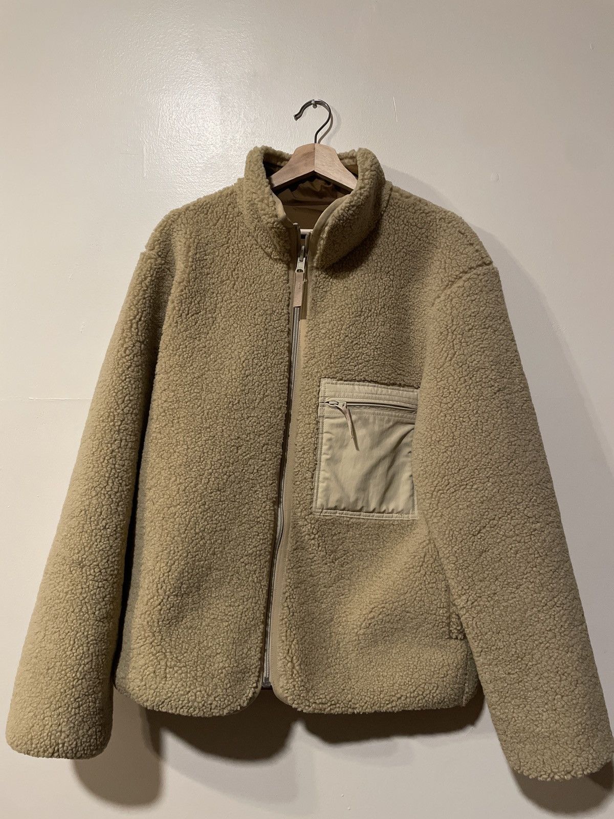 Uniqlo Uniqlo Reversible U-Pile Fleece Jacket windproof | Grailed