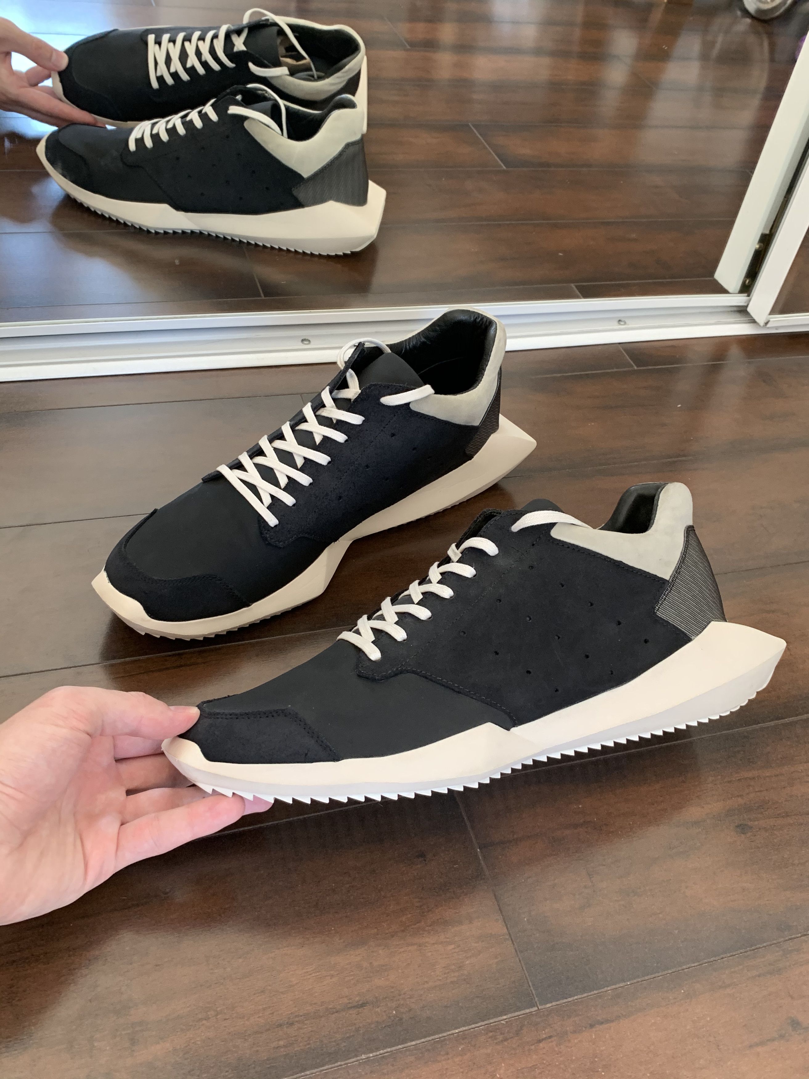 Adidas × Rick Owens Tech Runner | Grailed