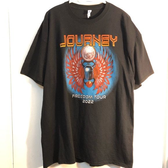 Band Tees JOURNEY TOUR MERCH CONCERT BAND TEE NEW 2022 BILLY IDOL | Grailed