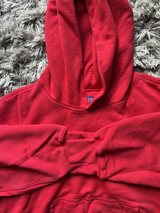 Gap Yeezy Gap Perfect Hoodie Red Size Large | Grailed