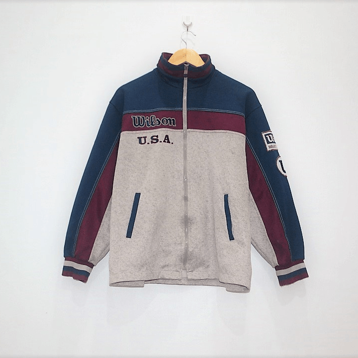 Vintage × Wilson Athletics Vintage Wilson Jacket | Grailed