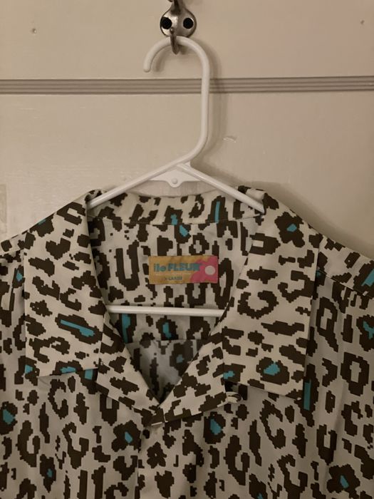 Golf le Fleur Digi Leopard Silk Button Up | Grailed
