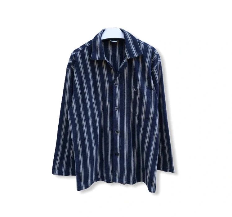 Hang Ten Vintage Hang ten Striped Design Button Up Shirt | Grailed