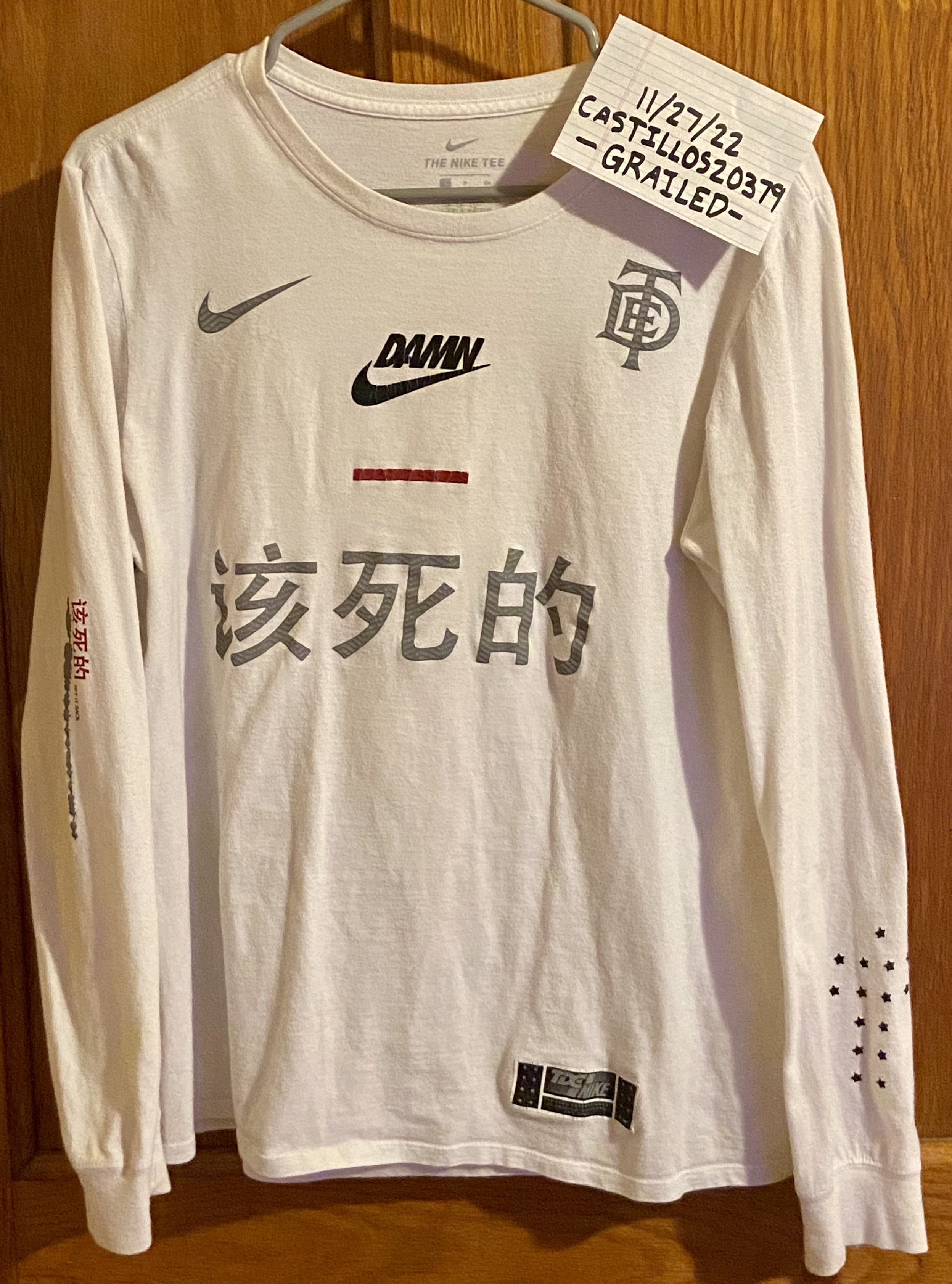 Nike × Top Dawg Entertainment TDE Kendrick Lamar Damn L/S | Grailed