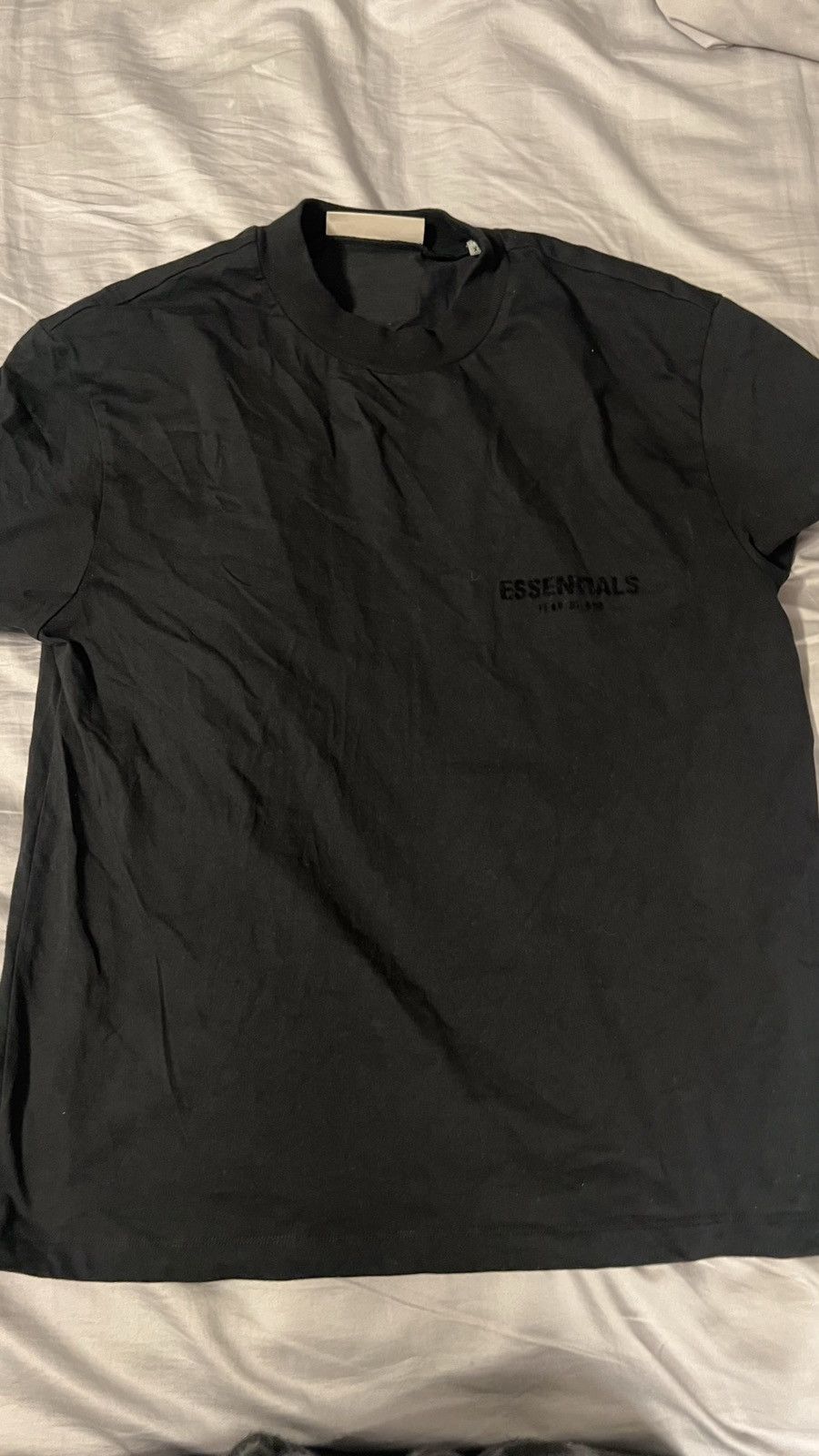 Fear of God Fear of God Essentials Tee Stretch Limo SS22 | Grailed