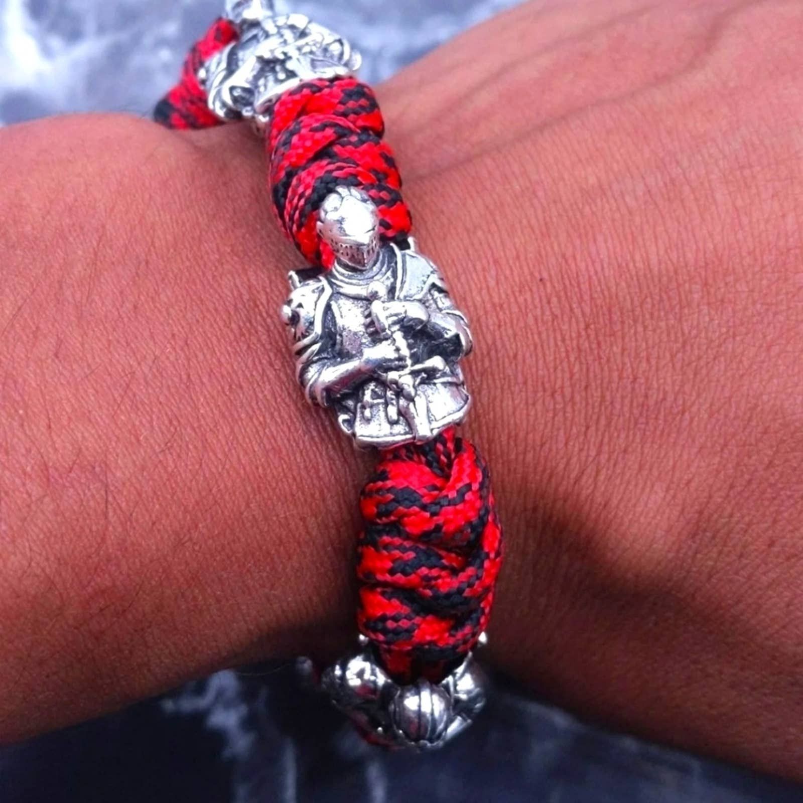 Other Righteous Knight Red/Black Rope Bracelet | Grailed