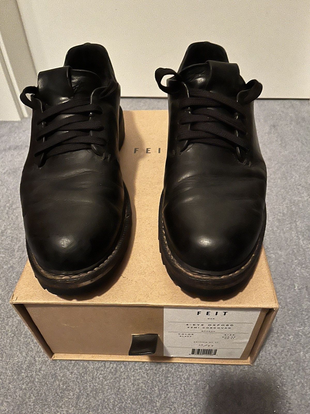 Feit Feit lace-up derby shoes new 660$ | Grailed