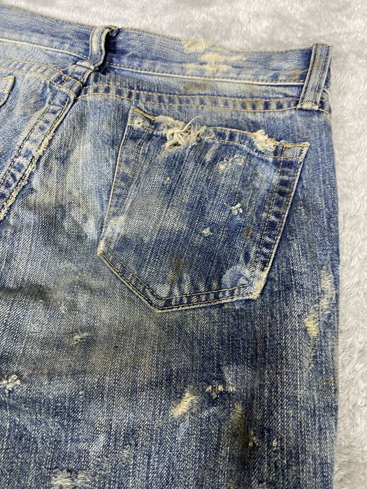 Designer Japanese Brand Destroy Pub Painter Jeans. S0182 | Grailed