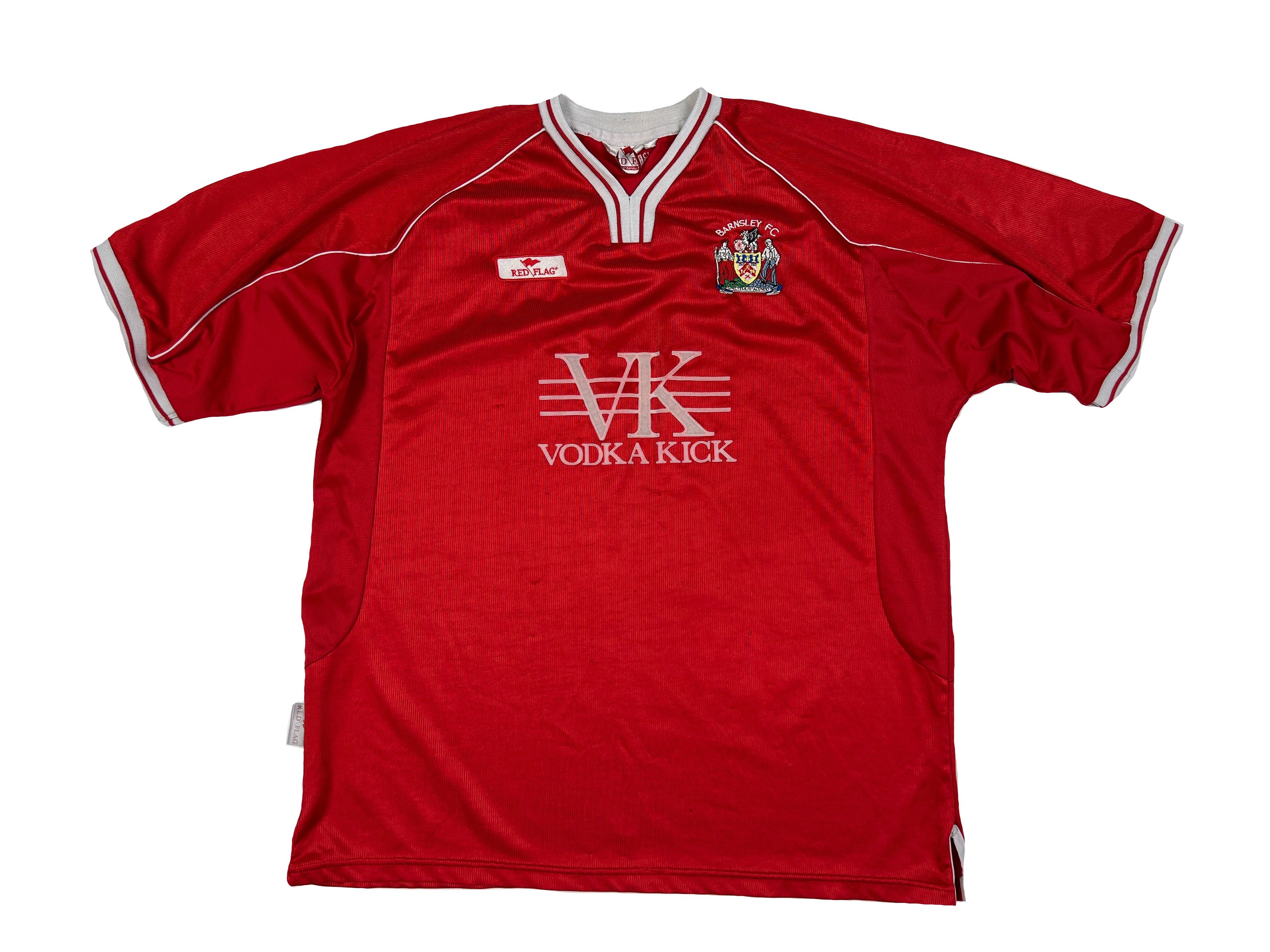 Other Red Flag Barnsley FC 2003/2004 Home Football Soccer Shirt | Grailed