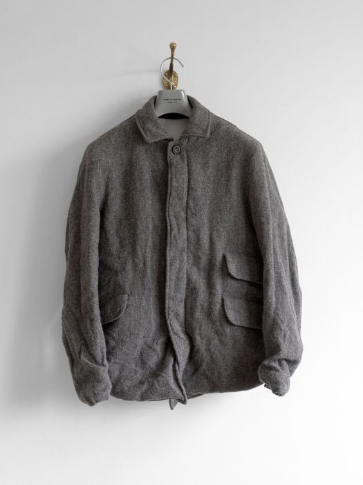Paul Harnden Shoemakers PAUL HARNDEN MEN'S MAC JACKET GREY TWEED | Grailed