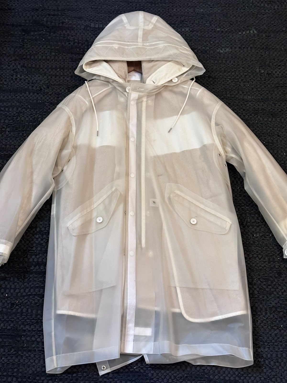 Helmut Lang Helmut Lang Transparent Fishtail Parka | Grailed