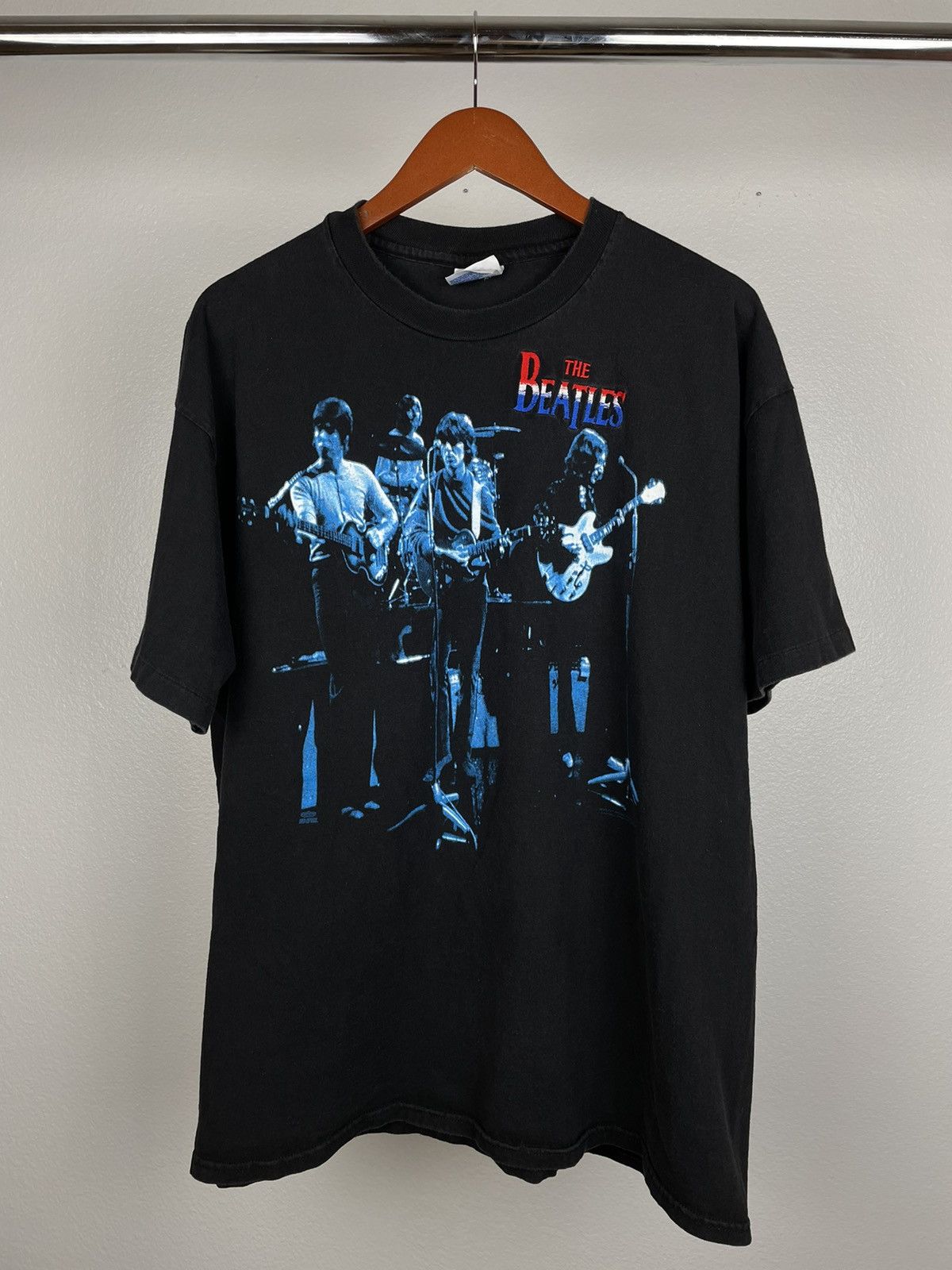 Band Tees × Vintage 90’s The Beatles Embroidered Band Vintage T-shirt ...