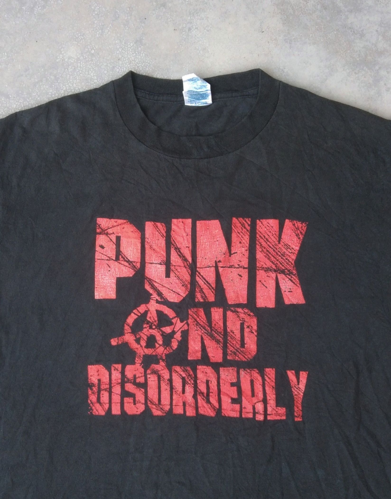 Band Tees × Streetwear × Vintage Punk And Disorderly Vintage Band Punk ...