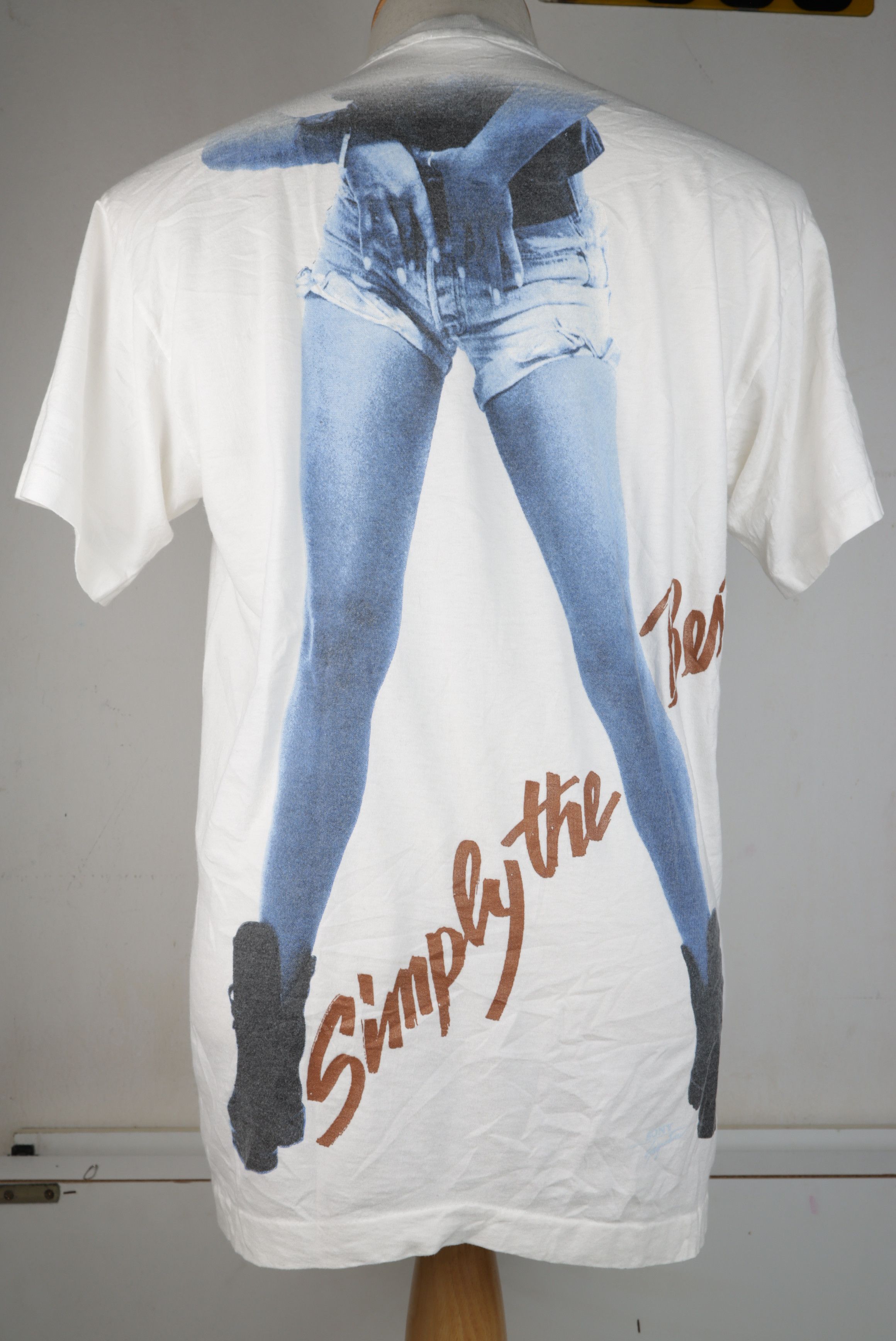 Vintage super rare vintage tina turner overprint sony signature | Grailed