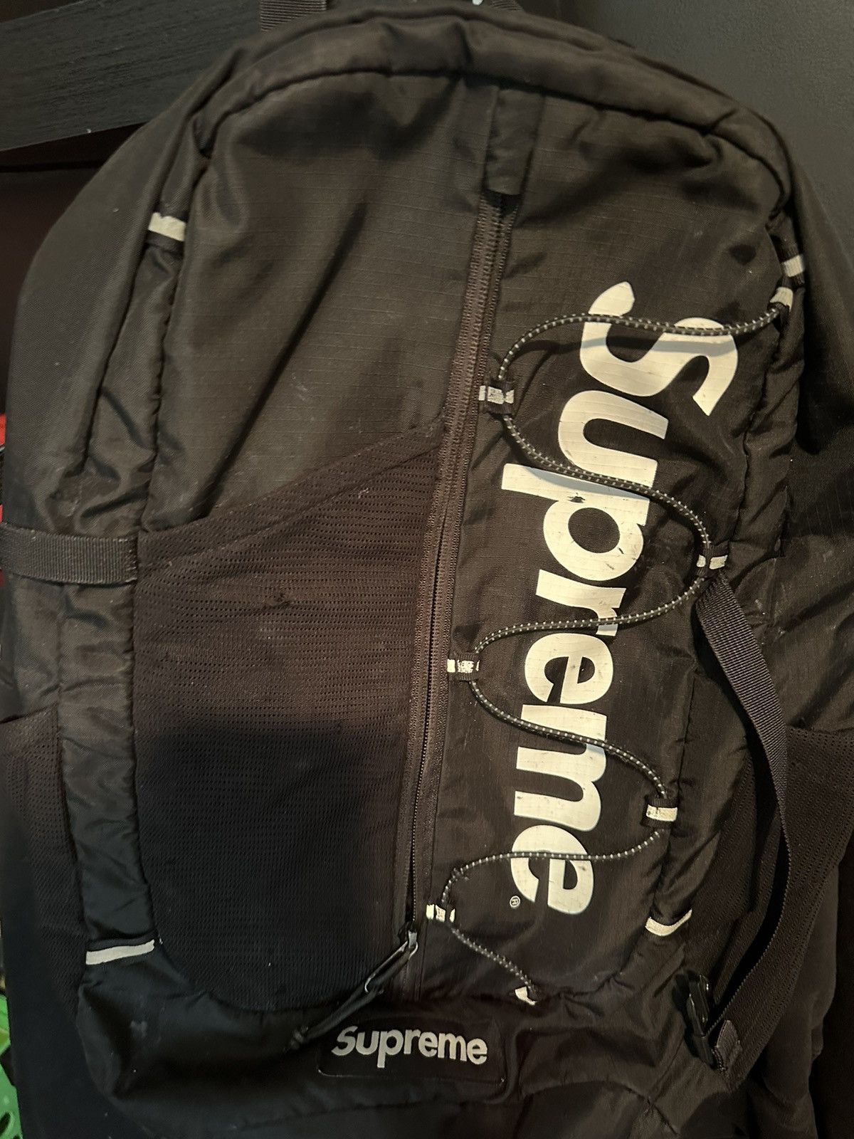 Supreme Supreme ripped backpack | Grailed