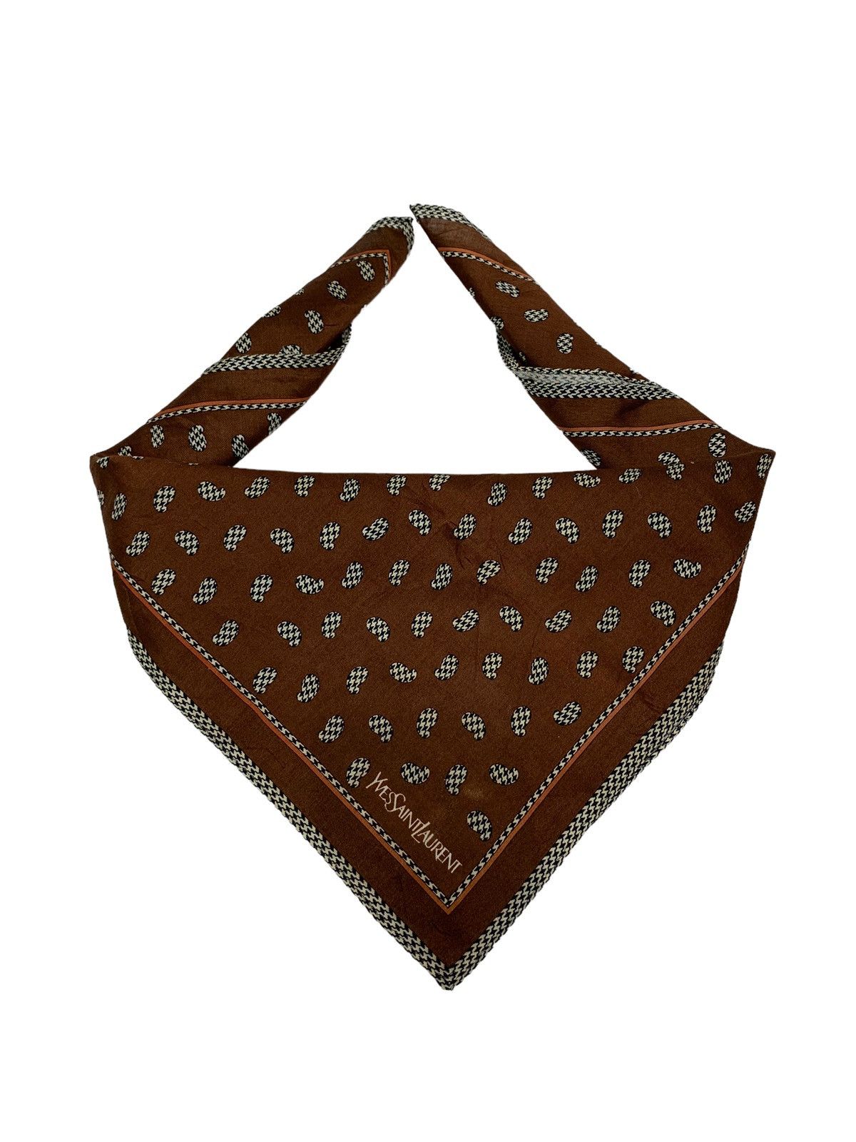 Vintage Vintage Ysl Bandana/ Handkerchief / Neckerchief | Grailed