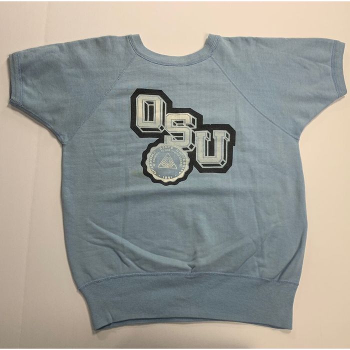 Champion Vtg 50s-60s Champion Sweatshirt Running Man OSU Oklahoma L ...