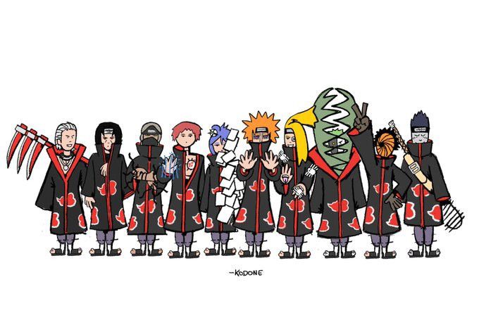 Kodone KODONE AKATSUKI POSTER WHITE | Grailed
