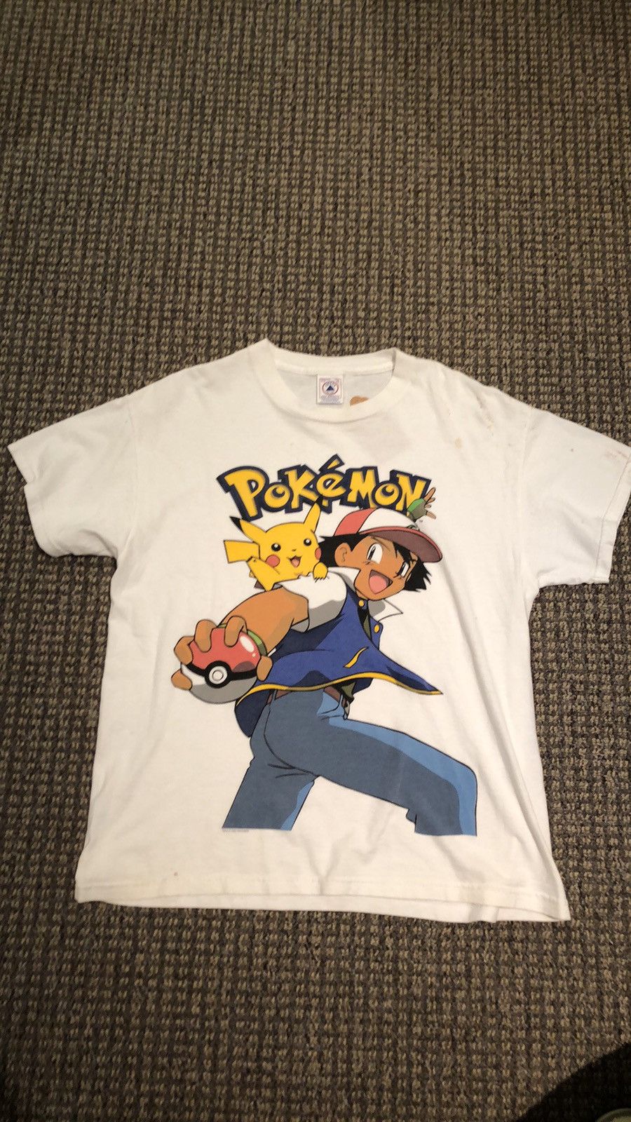 Vintage Vintage Pokémon Ash Ketchum T-shirt | Grailed