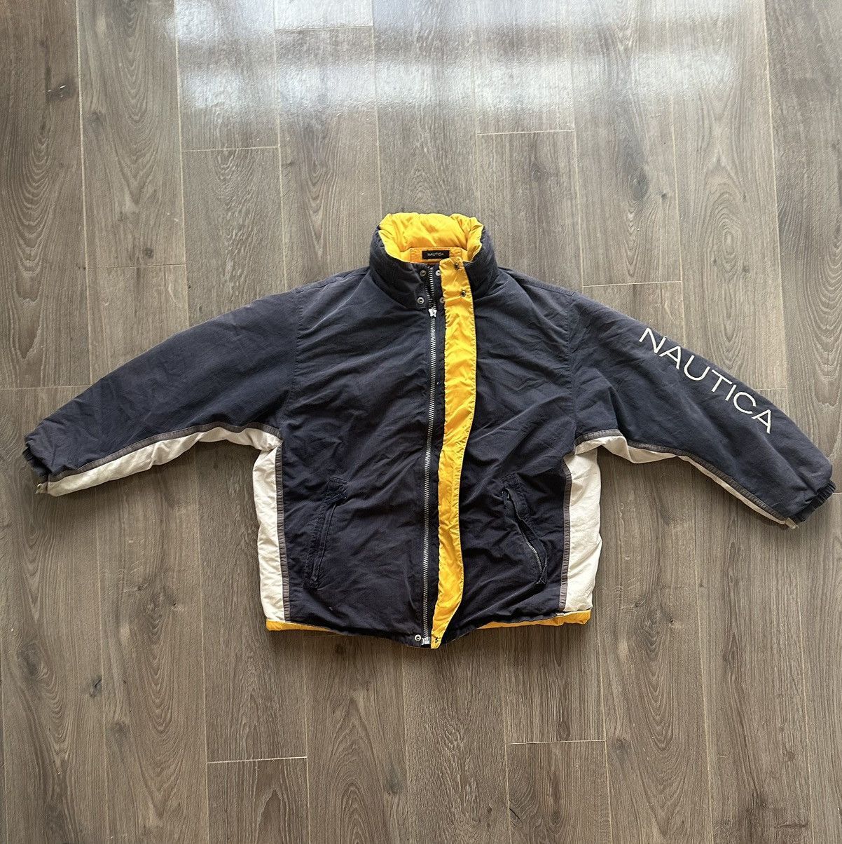 Nautica Vintage Nautica Colorblock Coat | Grailed