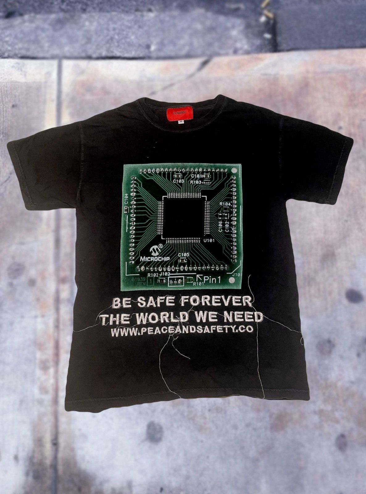 Ev Bravado Microchip shirt sample | Grailed