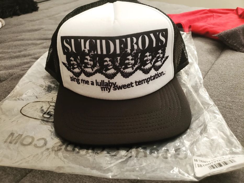 G59 Records Suicideboys Trinity Trucker Hat | Grailed