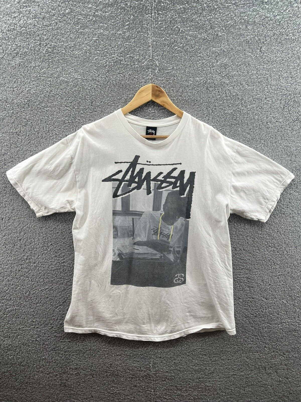 Stussy Stussy Stones Throw Rare J. Dilla Double Sided Vintage T-Shi ...