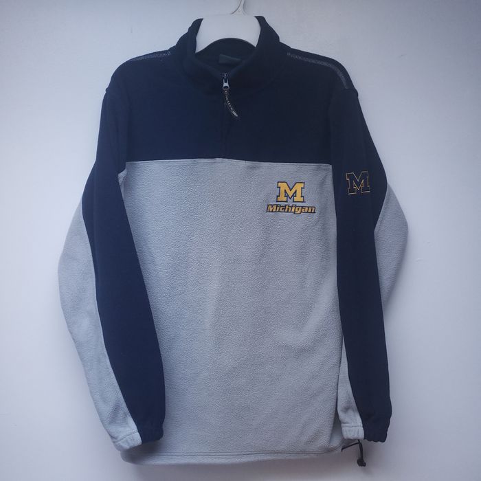Vintage Vintage University of Michigan Fleece Jacket | Grailed