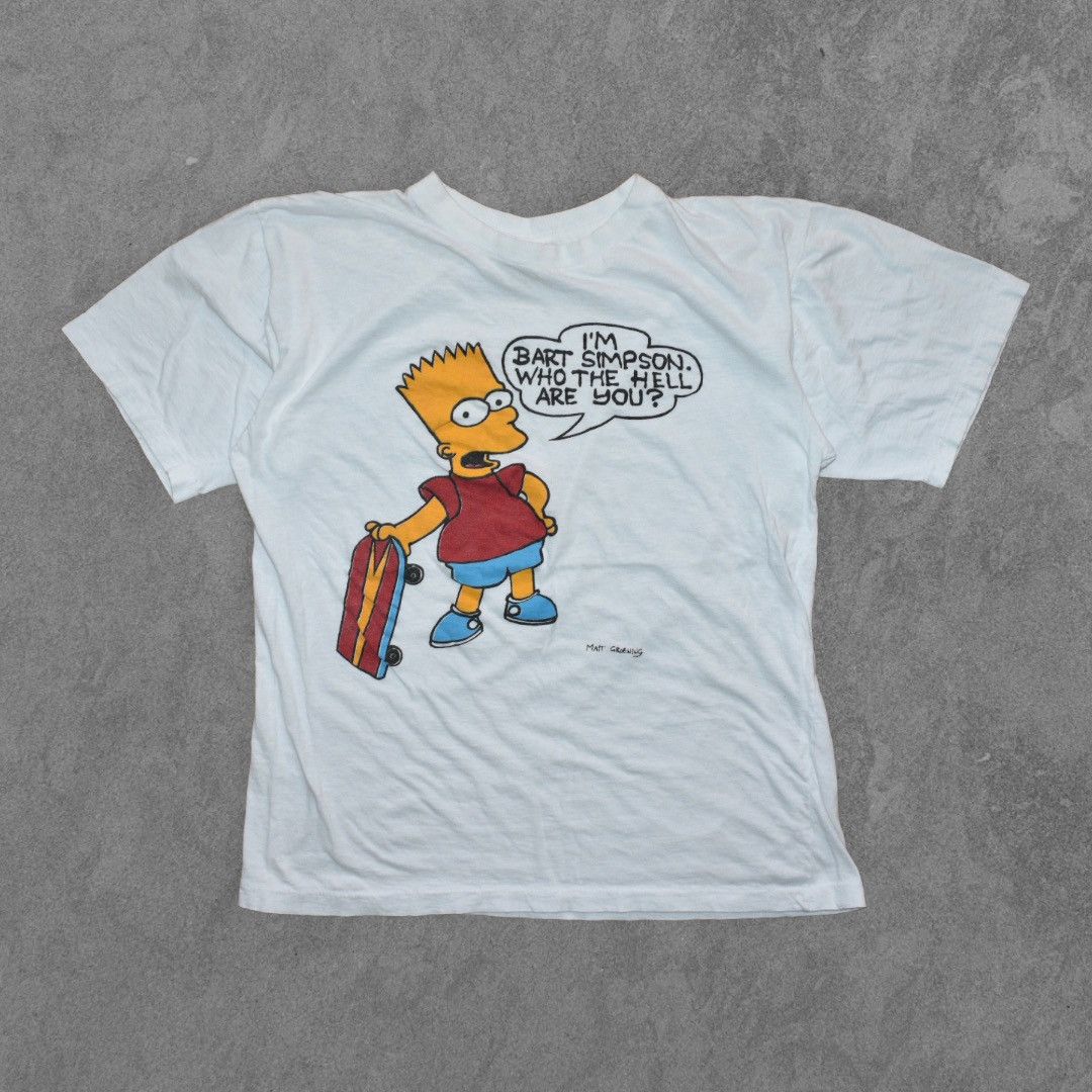 The Simpsons × Vintage Vintage 90s Bart Simpson T-Shirt (L) | Grailed