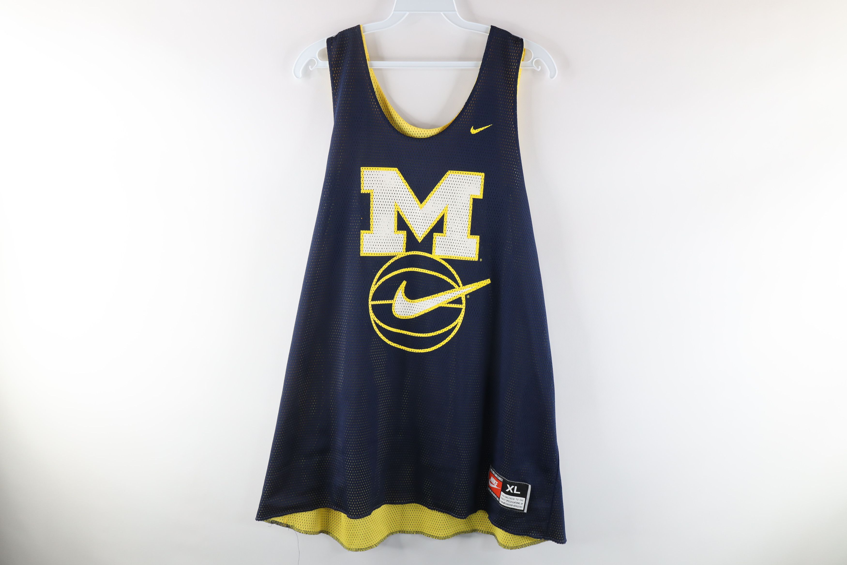 Nike Vintage 90s Nike University of Michigan Basketball Jersey | Grailed