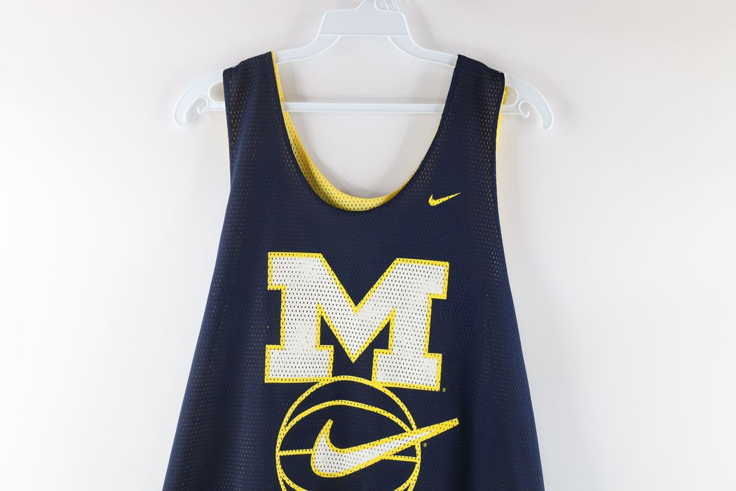 Nike Vintage 90s Nike University of Michigan Basketball Jersey | Grailed