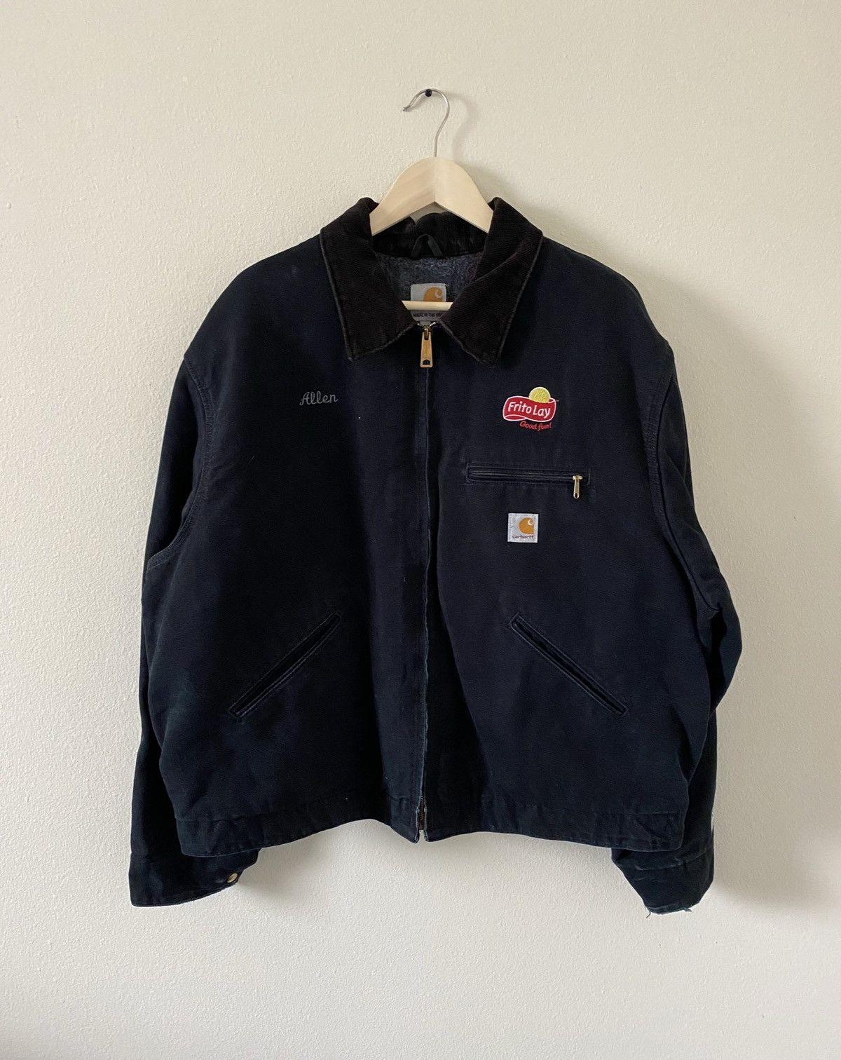 Vintage Carhartt Detroit Jacket Frito Lay Advertising | Grailed